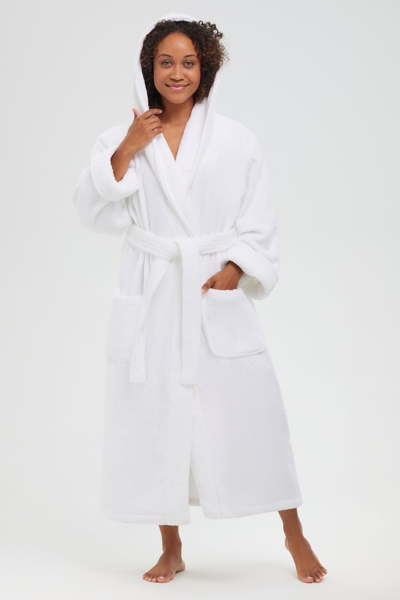 16oz. Terry Hooded Robe | Terry Hooded Robe| Monarch Cypress