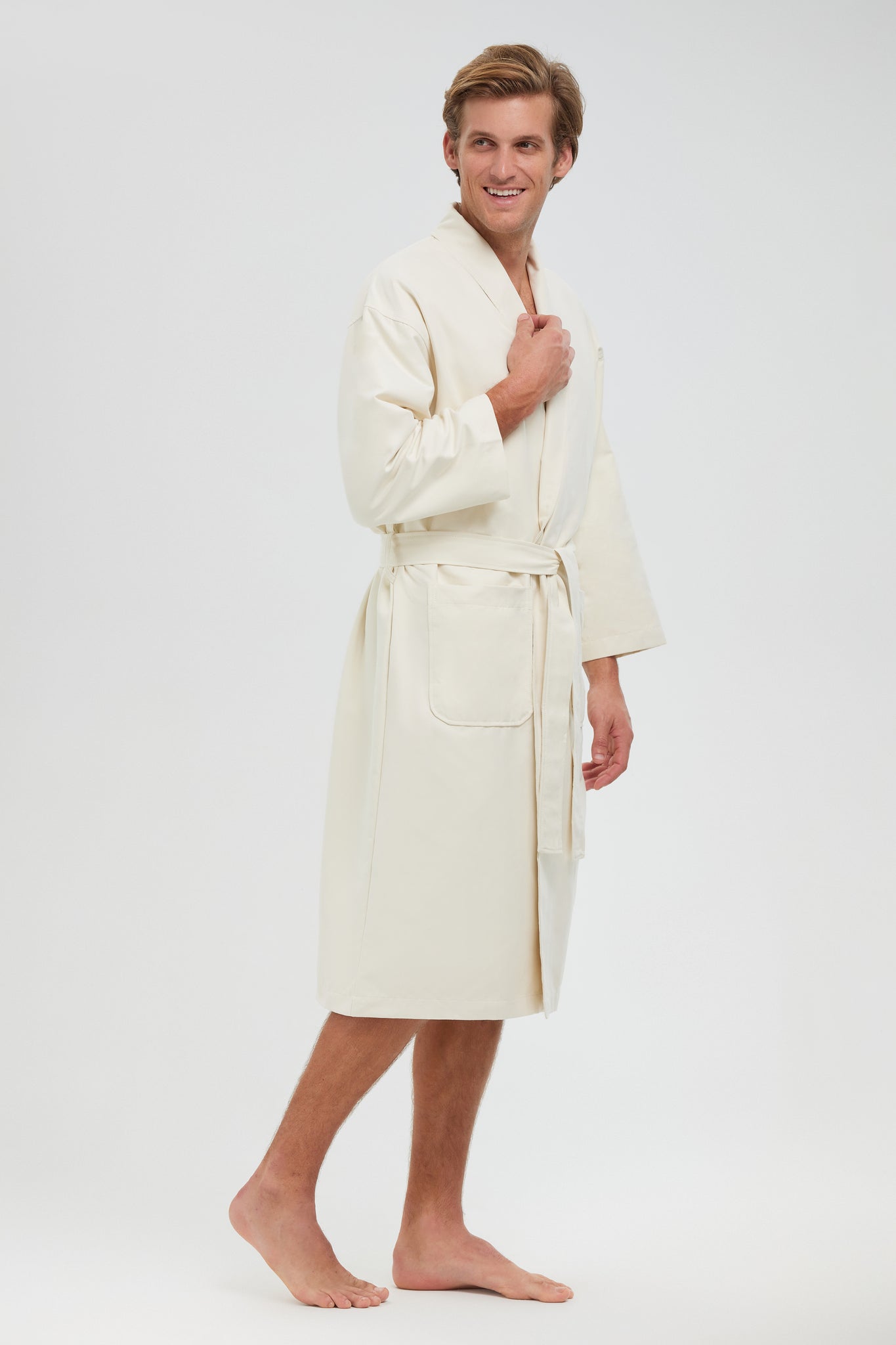 Chamois Shawl Robe