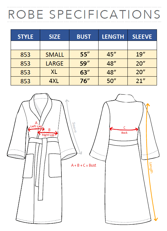 Chamois Shawl Robe